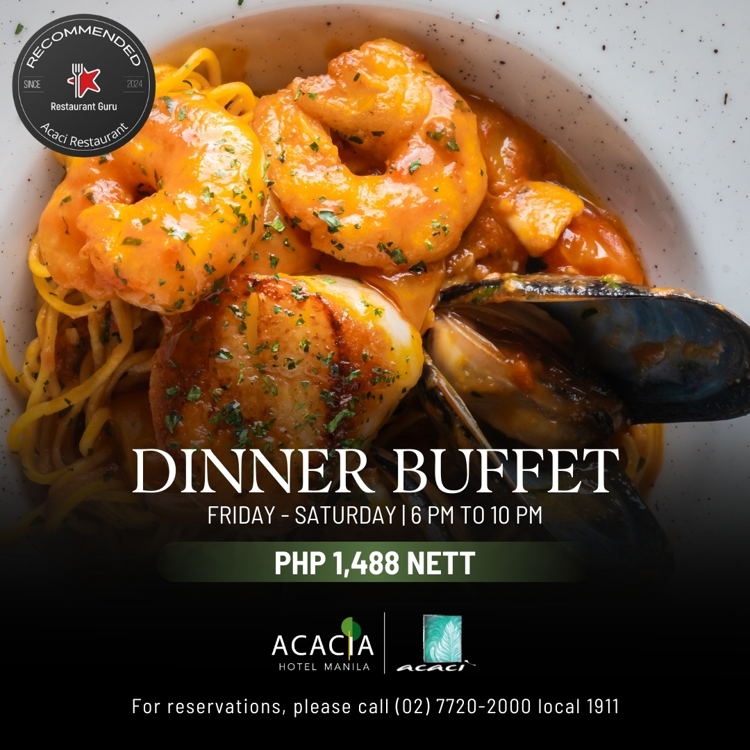 ACACIA HOTEL MANILA – Simply Heartfelt